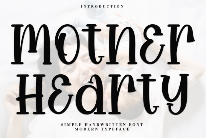 Mother Hearty Font - Free Font