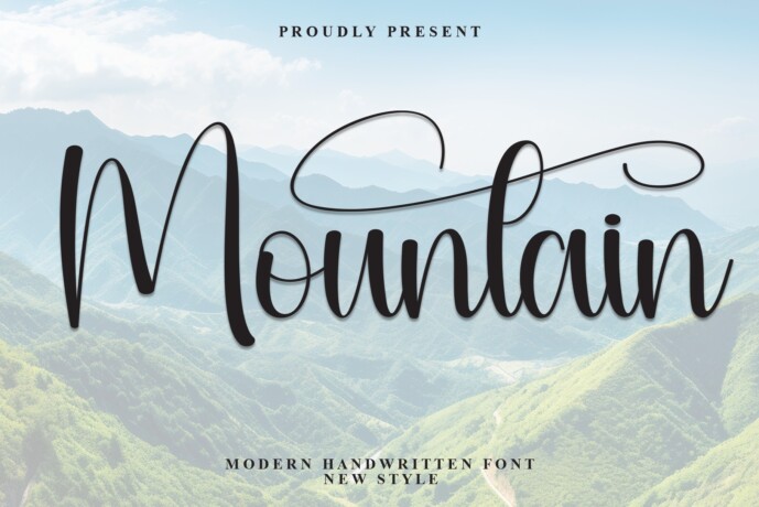 Mountain Font - Free Font