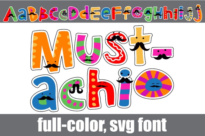 Mustachio Font - Free Font