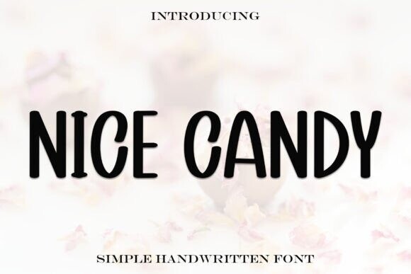 Nice Candy Font - Free Font