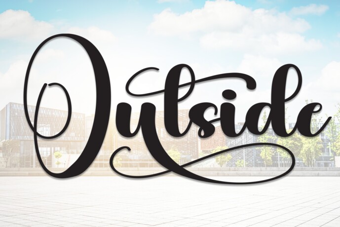 Outside Font - Free Font