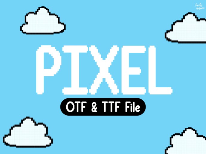 Pixel Font - Free Font