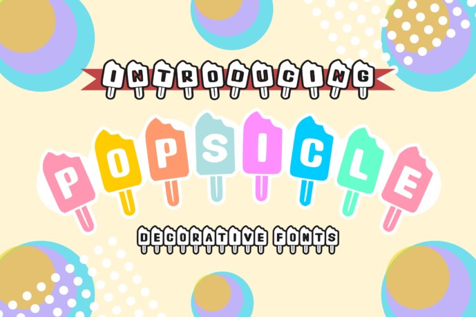 Popsicle Font - Free Font