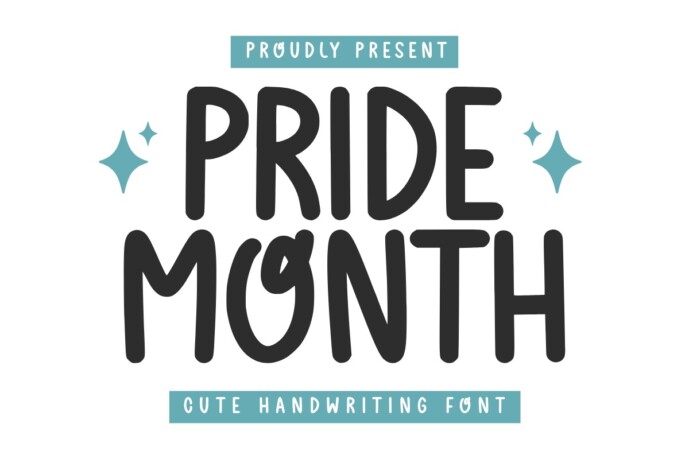 Pride Month Font - Free Font