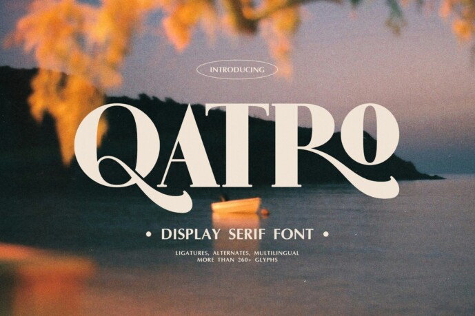 Qatro Font - Free Font