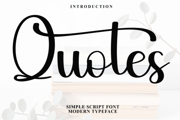 Quotes Font - Free Font