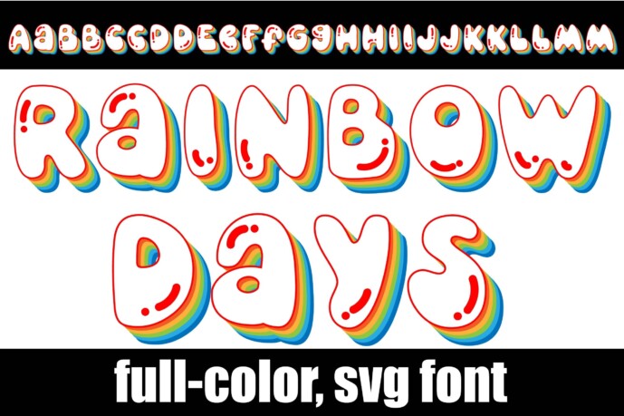 Rainbow Days Font - Free Font