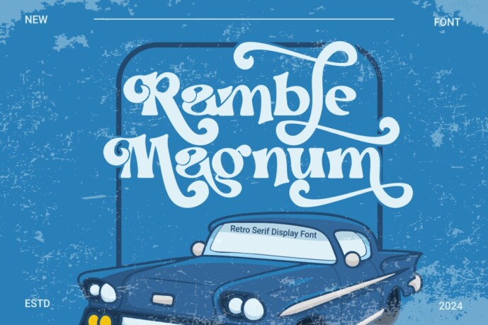 Ramble Magnum Font - Free Font