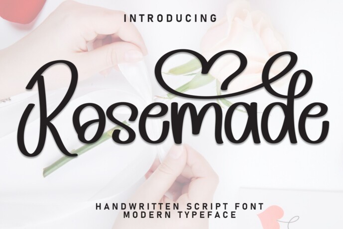 Rosemade Font - Free Font
