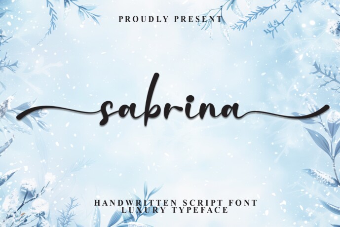 Sabrina Font - Free Font