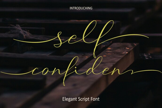 Self Confident Font - Free Font