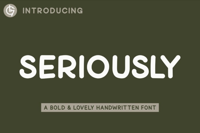 Seriously Font - Free Font