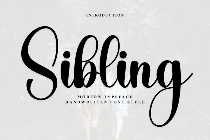 Sibling Font Free Font