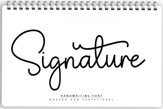 Signature Font - Free Font