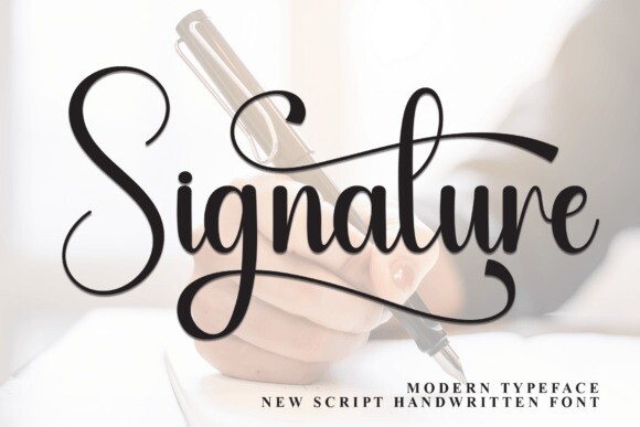 Signature Font - Free Font