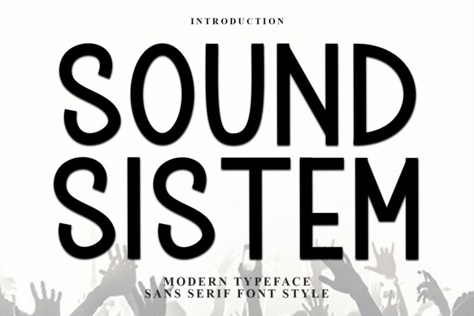 Sound Sistem Font - Free Font