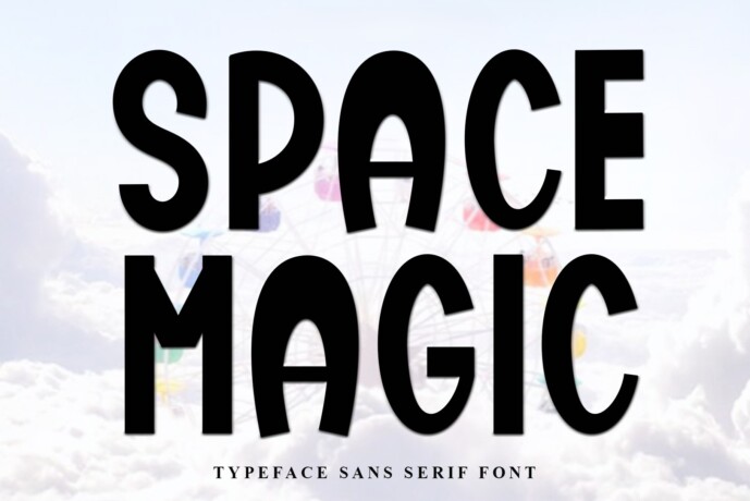Space Magic Font - Free Font