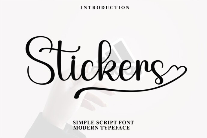 Stickers Font - Free Font