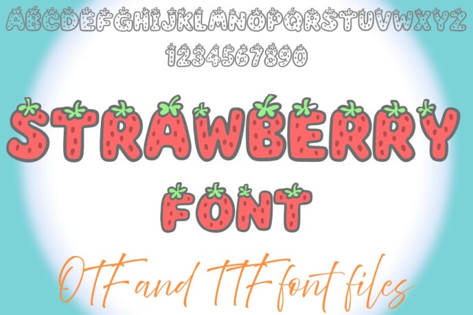 Strawberry Font - Free Font