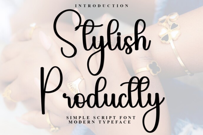 Stylish Productly Font - Free Font