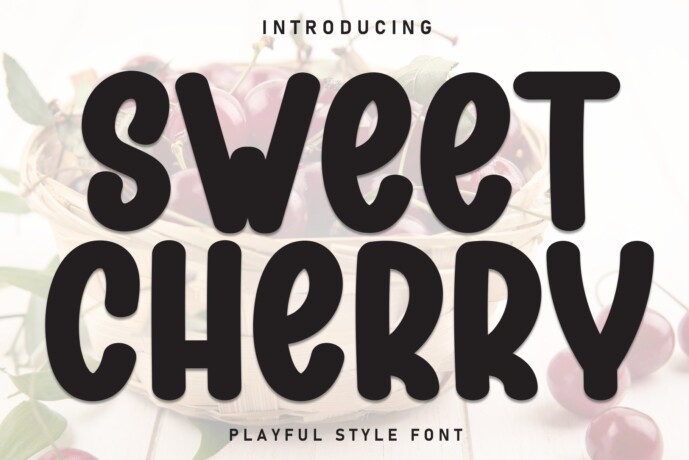 Sweet Cherry Font - Free Font