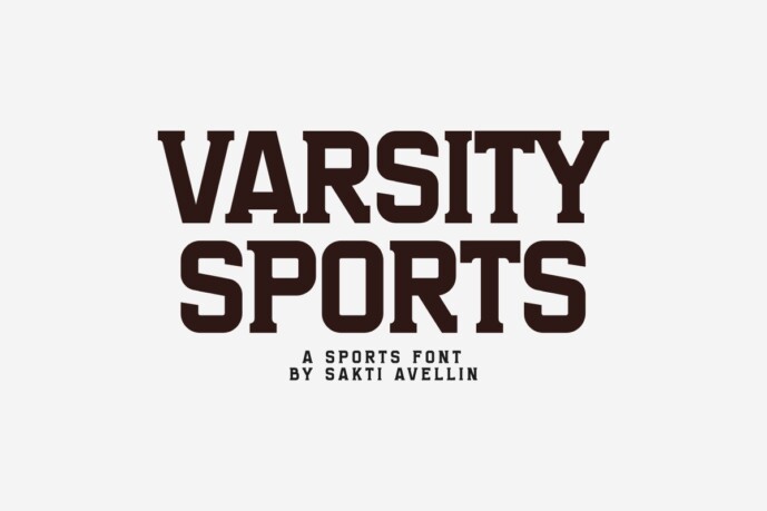 Varsity Sports Font - Free Font