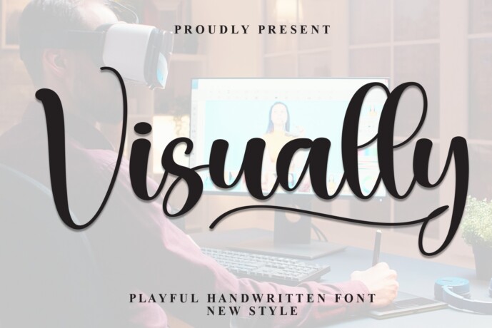 Visually Font - Free Font