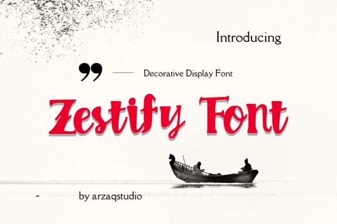 Zestify Font - Free Font