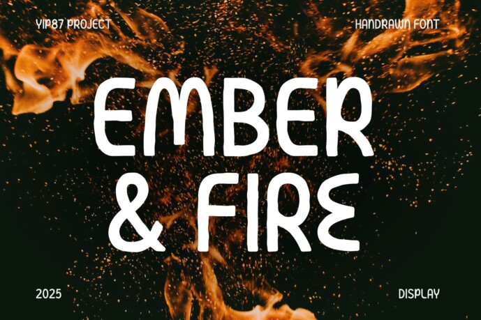 Ember & Fire Font - Free Font