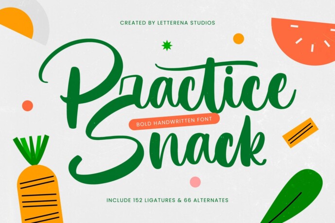 Practice Snack Font - Free Font