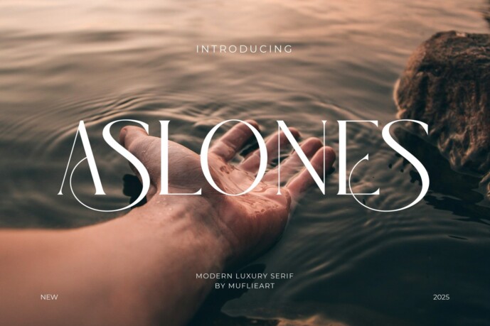 Aslones Font - Free Font