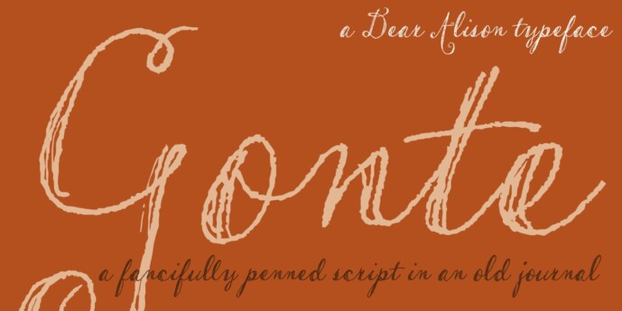 Gonte Font - Free Font