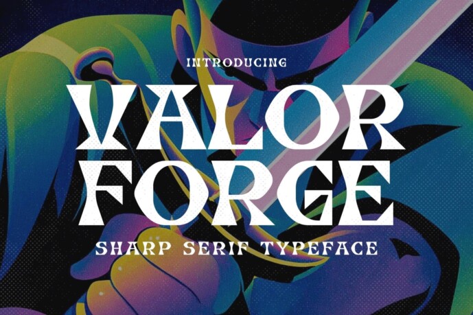 Valor Forge Font - Free Font