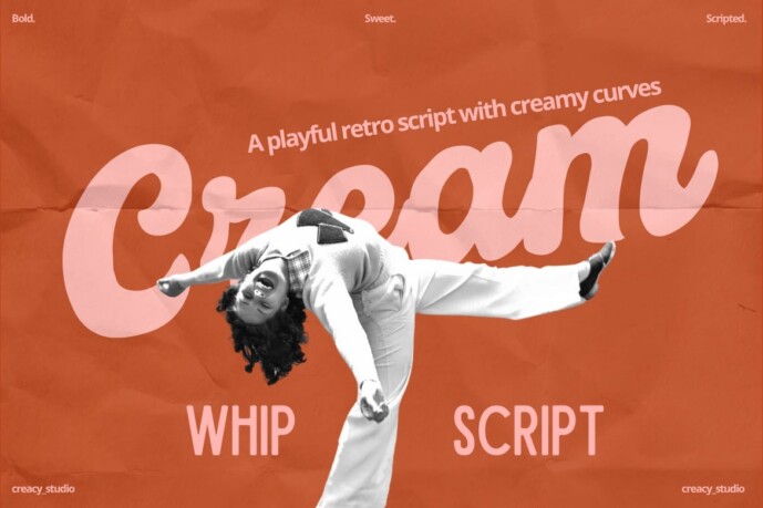Cream Whip Script Font - Free Font