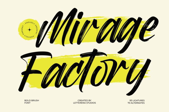 Mirage Factory Font - Free Font