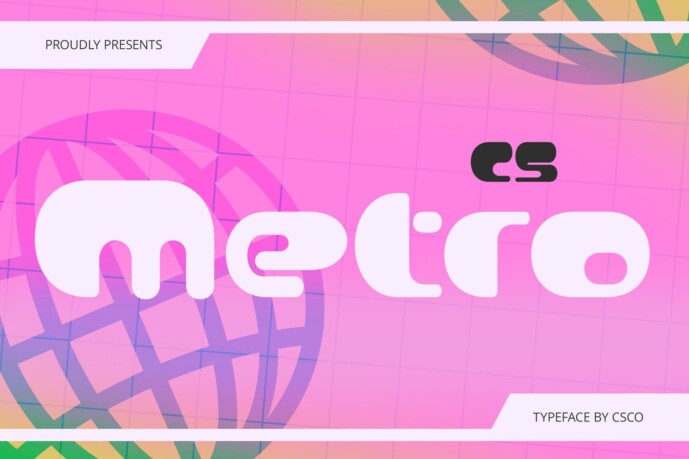 Metro Font - Free Font