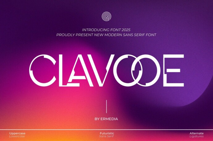 Clavooe Font - Free Font