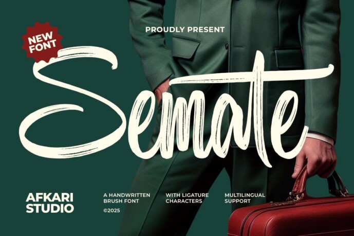 Semate Font - Free Font