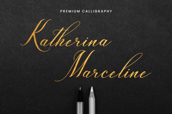 Katherina Marceline Font - Free Font