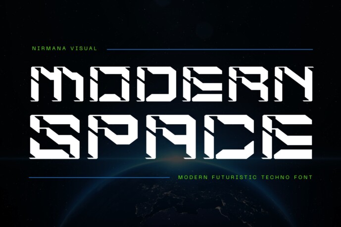 Modern Space Font - Free Font