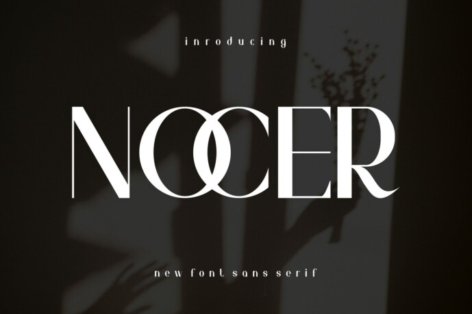 Nocer Font - Free Font