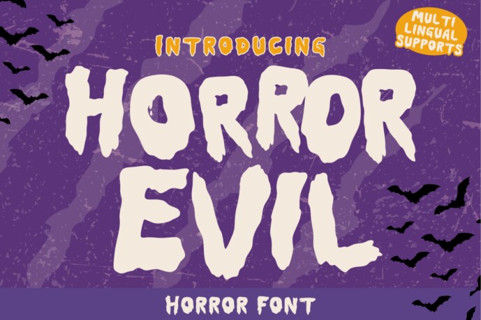 Horror Evil Font - Free Font
