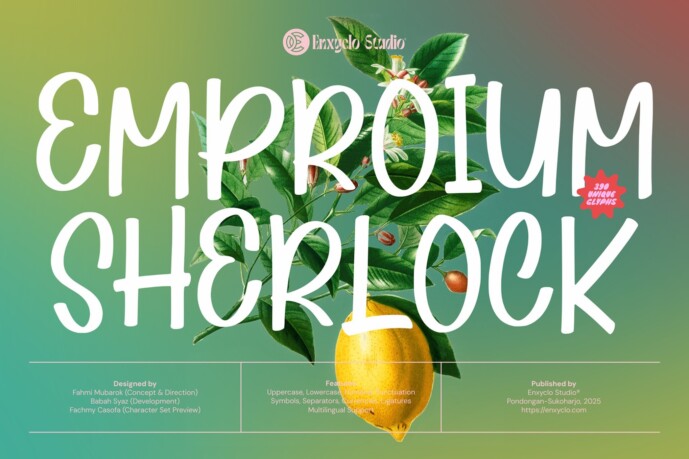 Emporium Sherlock Font - Free Font