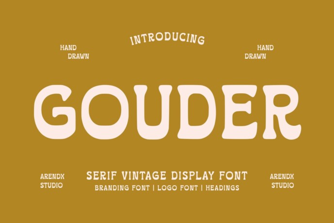 Gouder Font - Free Font