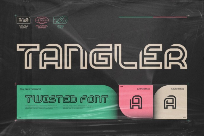 Tangler Font - Free Font
