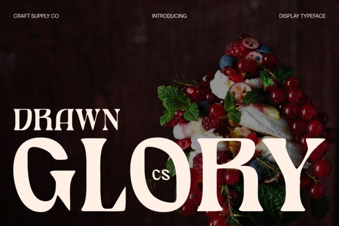 Glory Drawn Font - Free Font