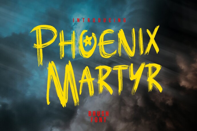 Phoenix Martyr Font - Free Font