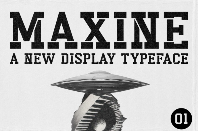 Maxine Display Font - Free Font