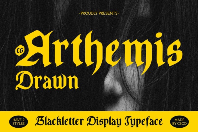 Arthemis Drawn Font - Free Font