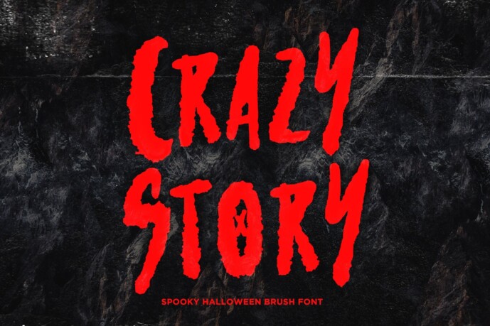 Crazy Story Font - Free Font